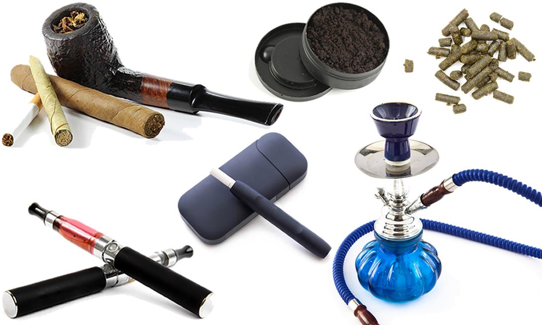 Suchtmittel: Nikotin (Zigaretten, Wasserpfeife, Snus, E-Zigaretten ...